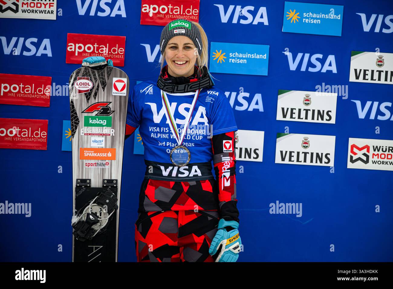 WINTERBERG, GERMANY - 15 MARCH, 2025: PAYER Sabine, AUT - VISA FIS ...