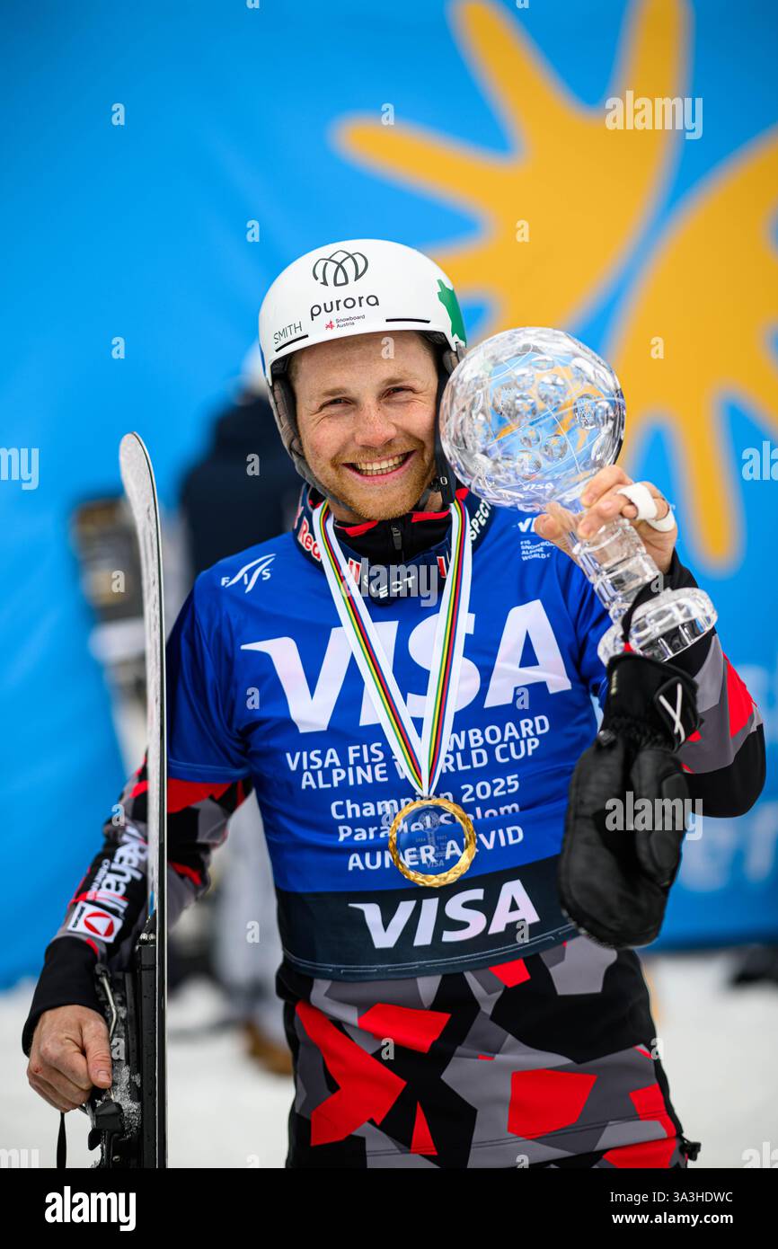 WINTERBERG, GERMANY - 15 MARCH, 2025: AUNER Arvid, AUT - VISA FIS ...
