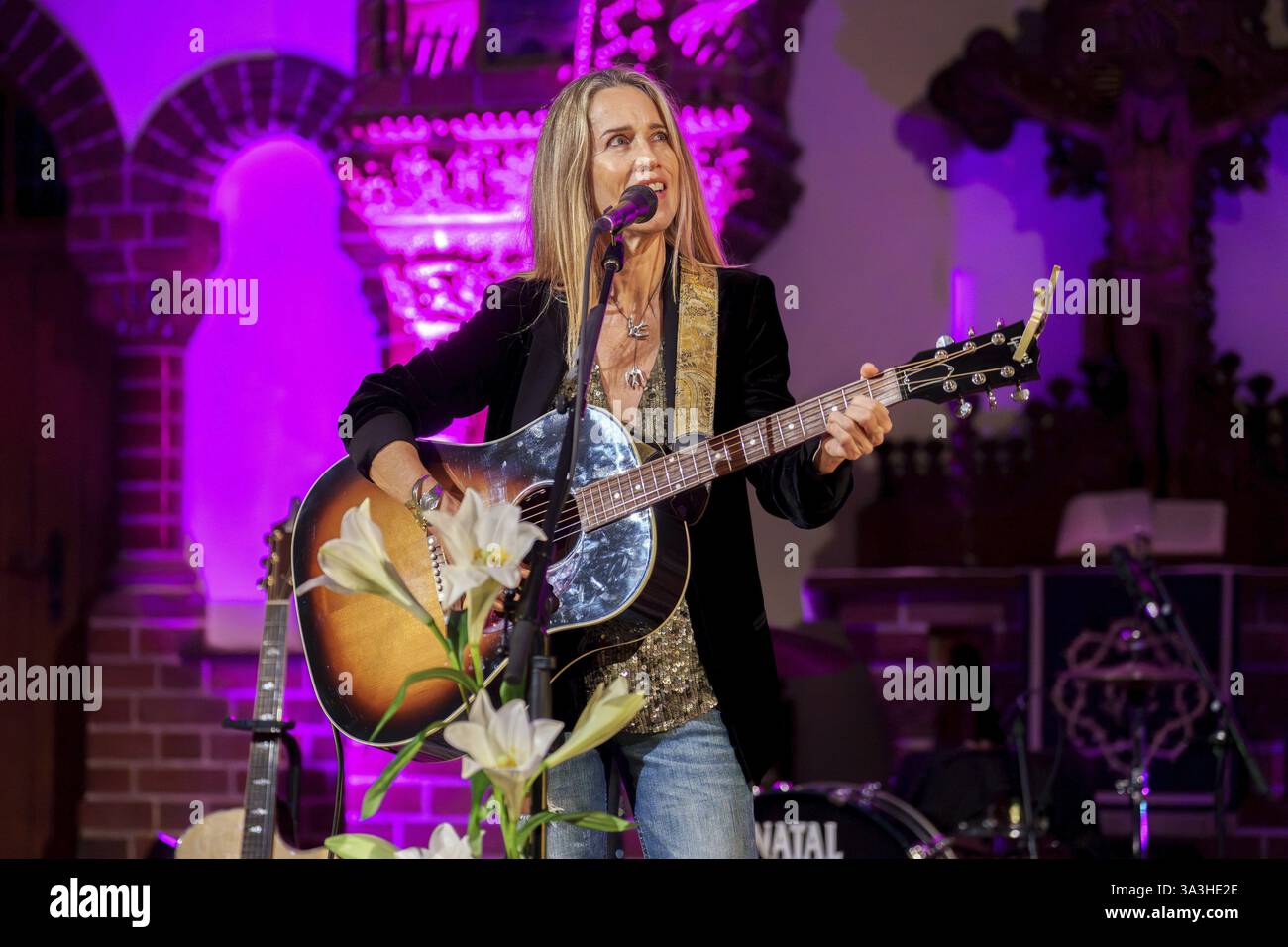 Heather Nova live on tour 2025 at the Berlin Passionskirche on 14/03 ...