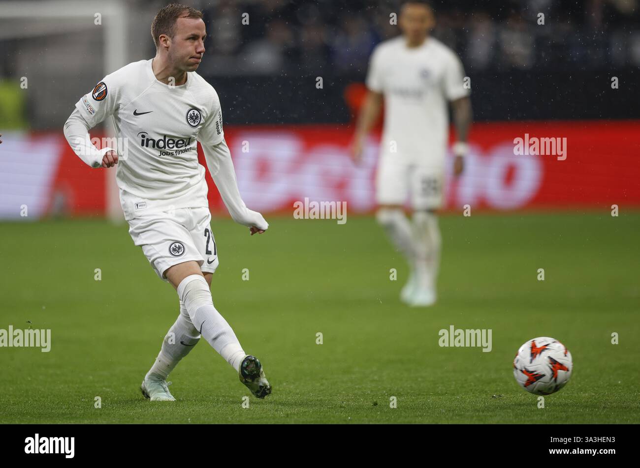 Football, Europa League, round of 16 second leg, 2024/2025, Eintracht ...