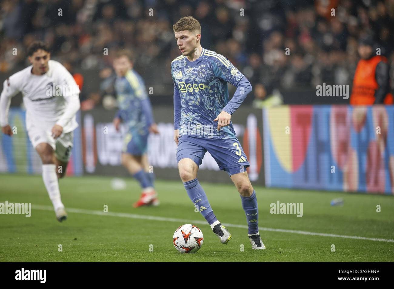 Football, Europa League, Round of 16 second leg, 2024/2025, Eintracht ...