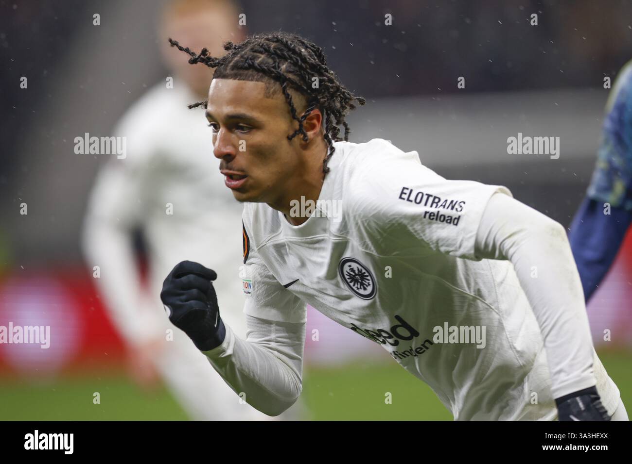 Football, Europa League, Round of 16 second leg, 2024/2025, Eintracht ...