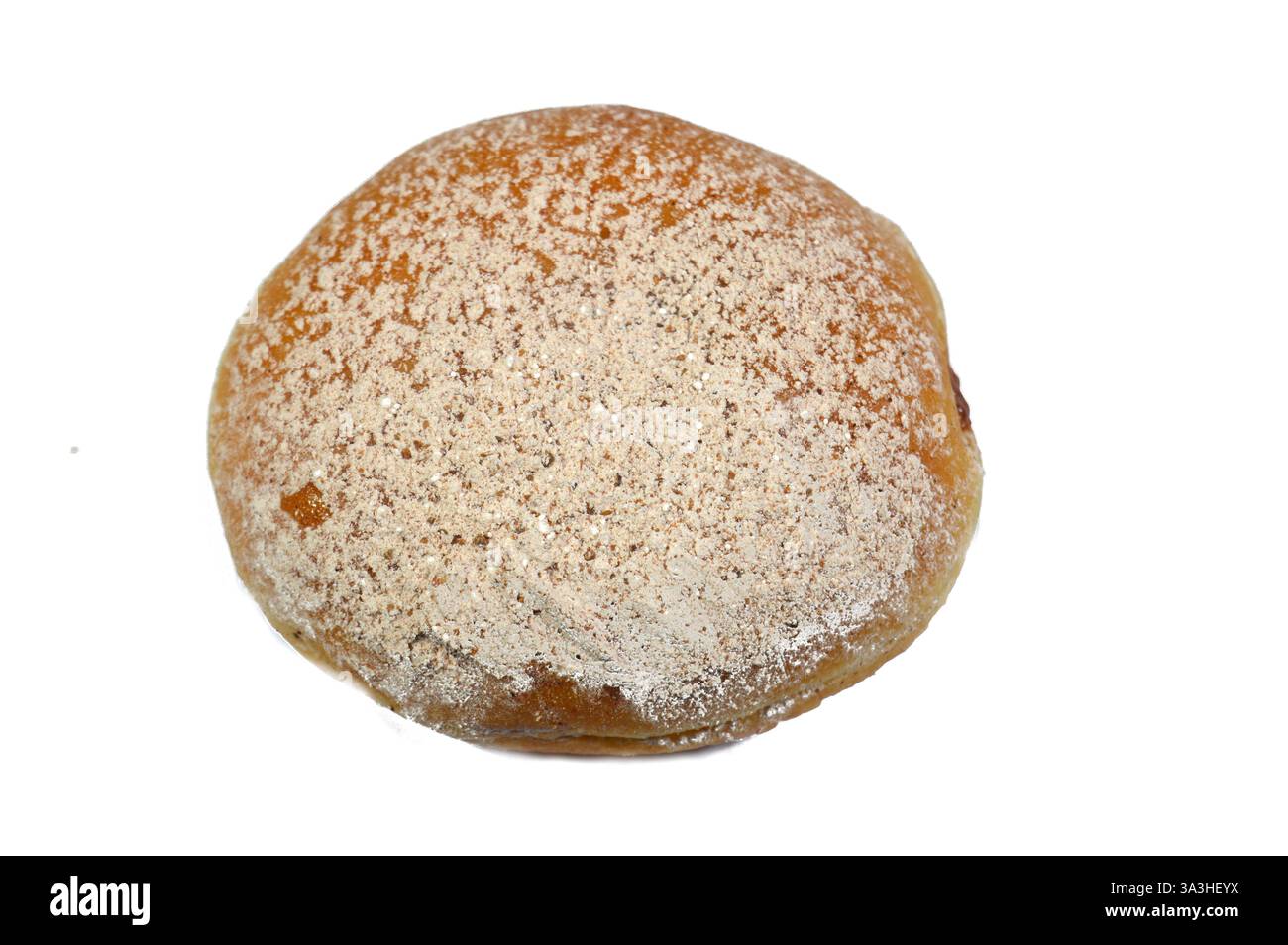 Apple cinnamon round donut, a glazed, yeast raised, American style ...