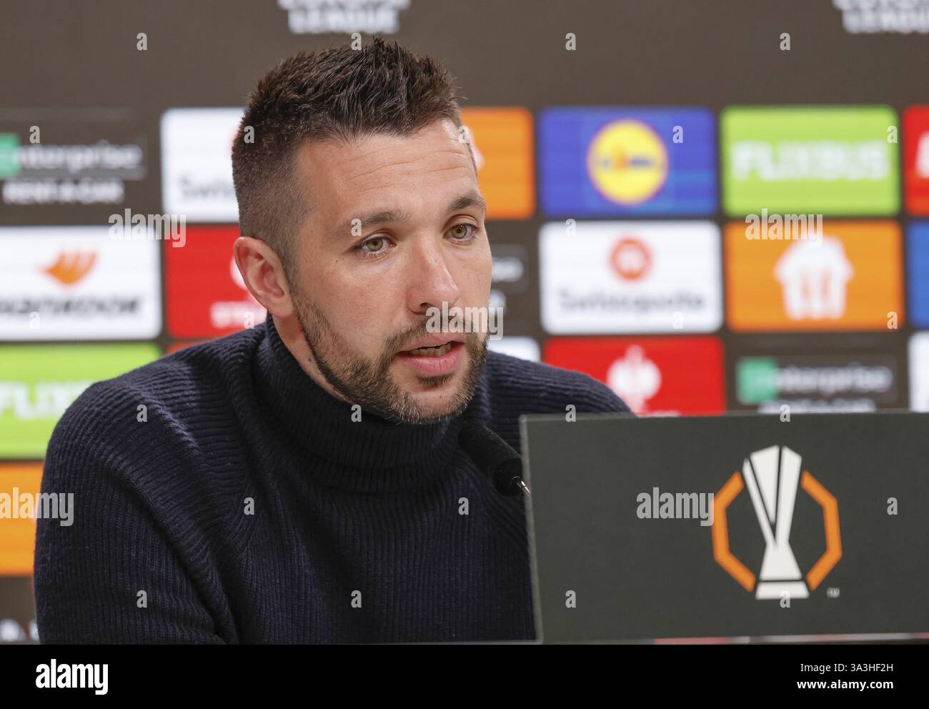 Football, Europa League, Round of 16 second leg, 2024/2025, Eintracht ...
