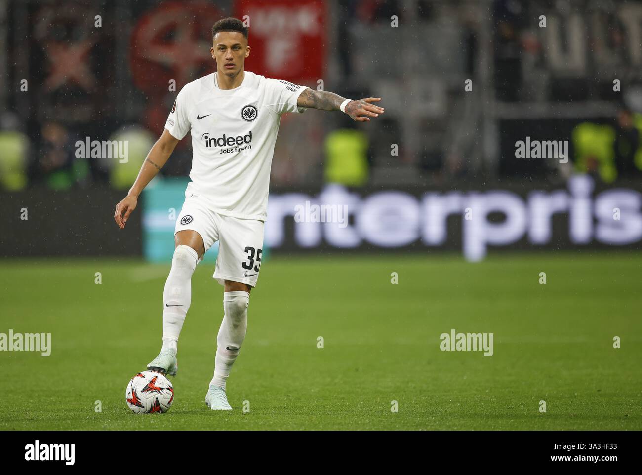 Football, Europa League, round of 16 second leg, 2024/2025, Eintracht ...