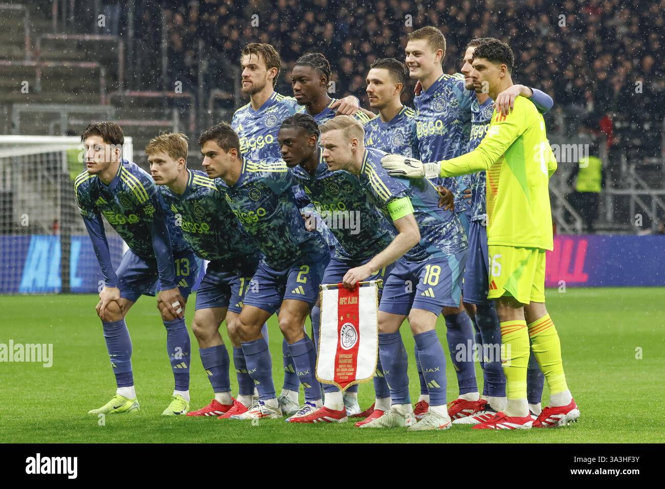 Football, Europa League, Round of 16 second leg, 2024/2025, Eintracht ...
