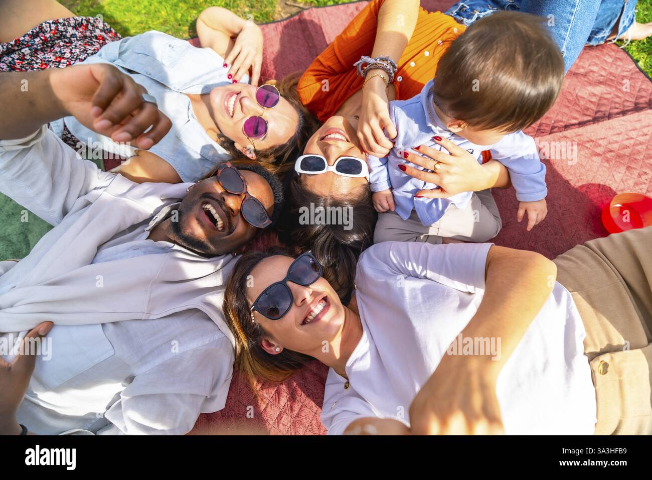 Young female shows tiny hi-res stock photography and images - Alamy