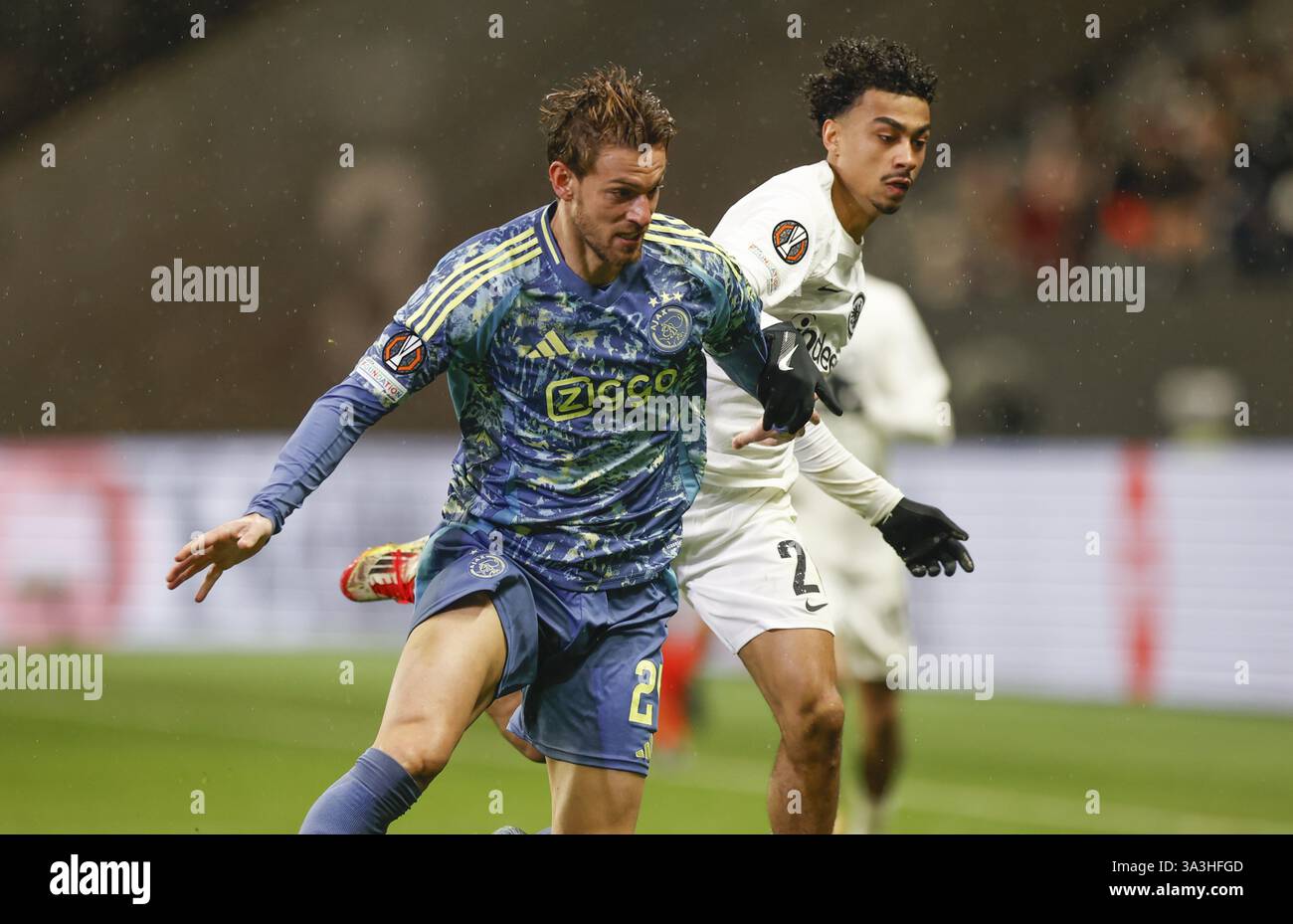 Football, Europa League, Round of 16 second leg, 2024/2025, Eintracht ...