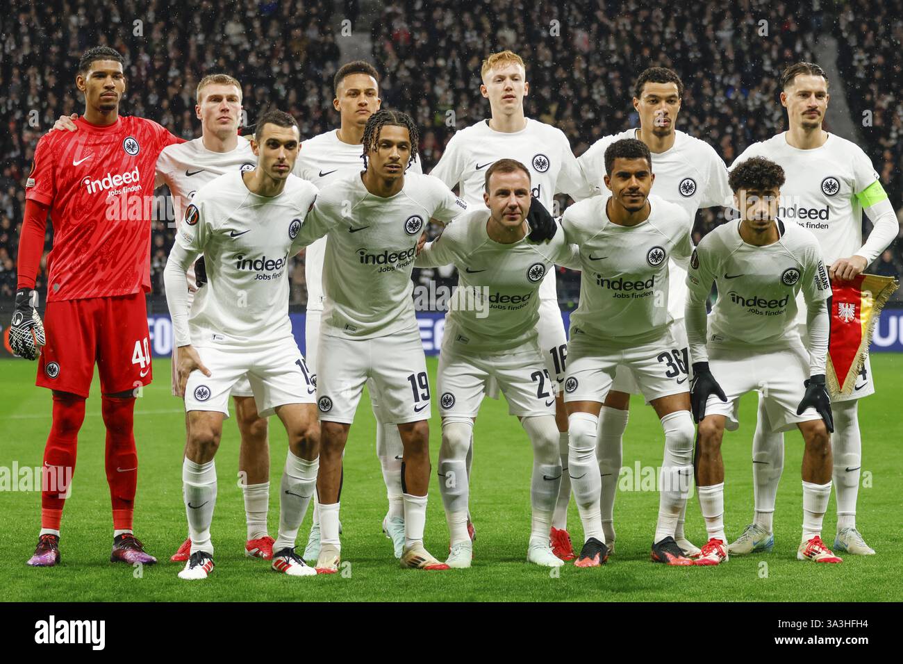 Football, Europa League, Round of 16 second leg, 2024/2025, Eintracht ...