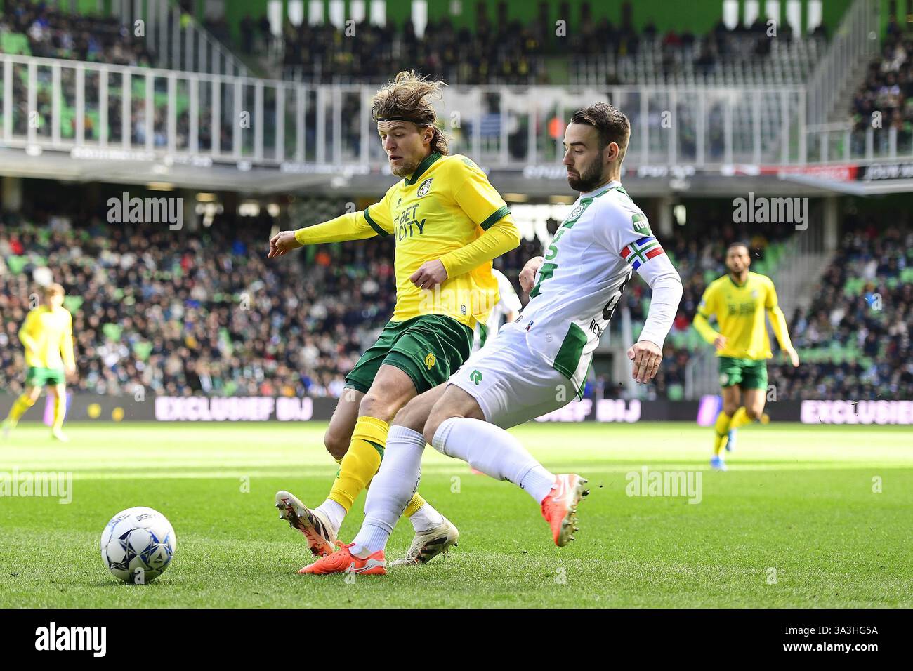 GRONINGEN, 10-03-2025, Stadion Euroborg, football, Dutch Eredivisie ...