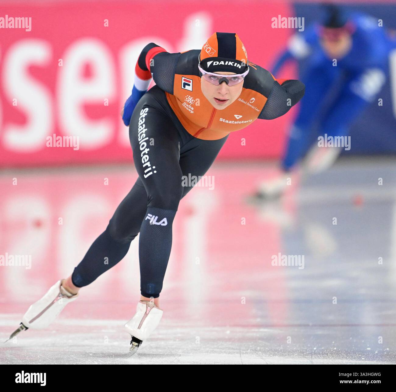 Joy Beune of Netherlands competes during the women's 1500 meters at the ...