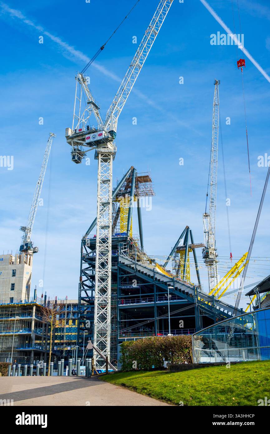Manchester, UK, 03-01-2025: Manchester city Eithad football ground ...