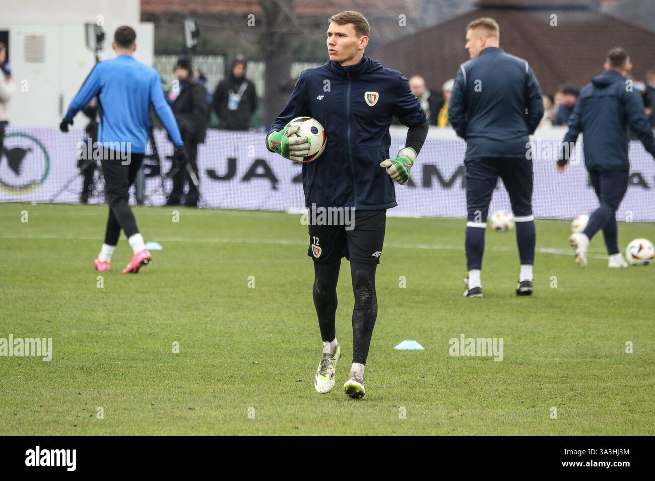Krakow, Poland, 16th March, 2025, football 2024 2025 PKO BP Ekstraklasa ...