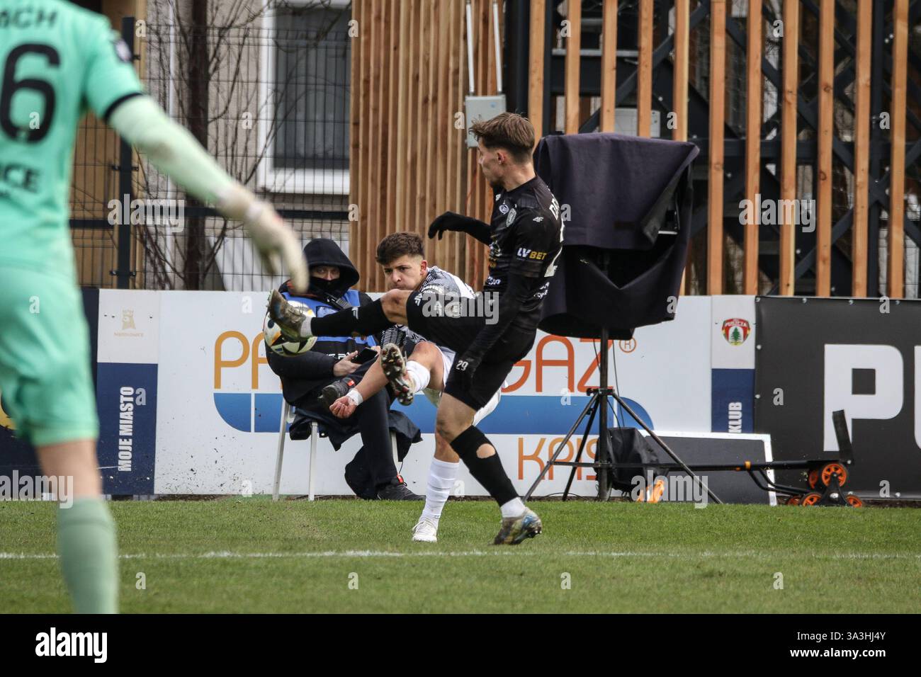 Krakow, Poland, 16th March, 2025, football 2024 2025 PKO BP Ekstraklasa ...