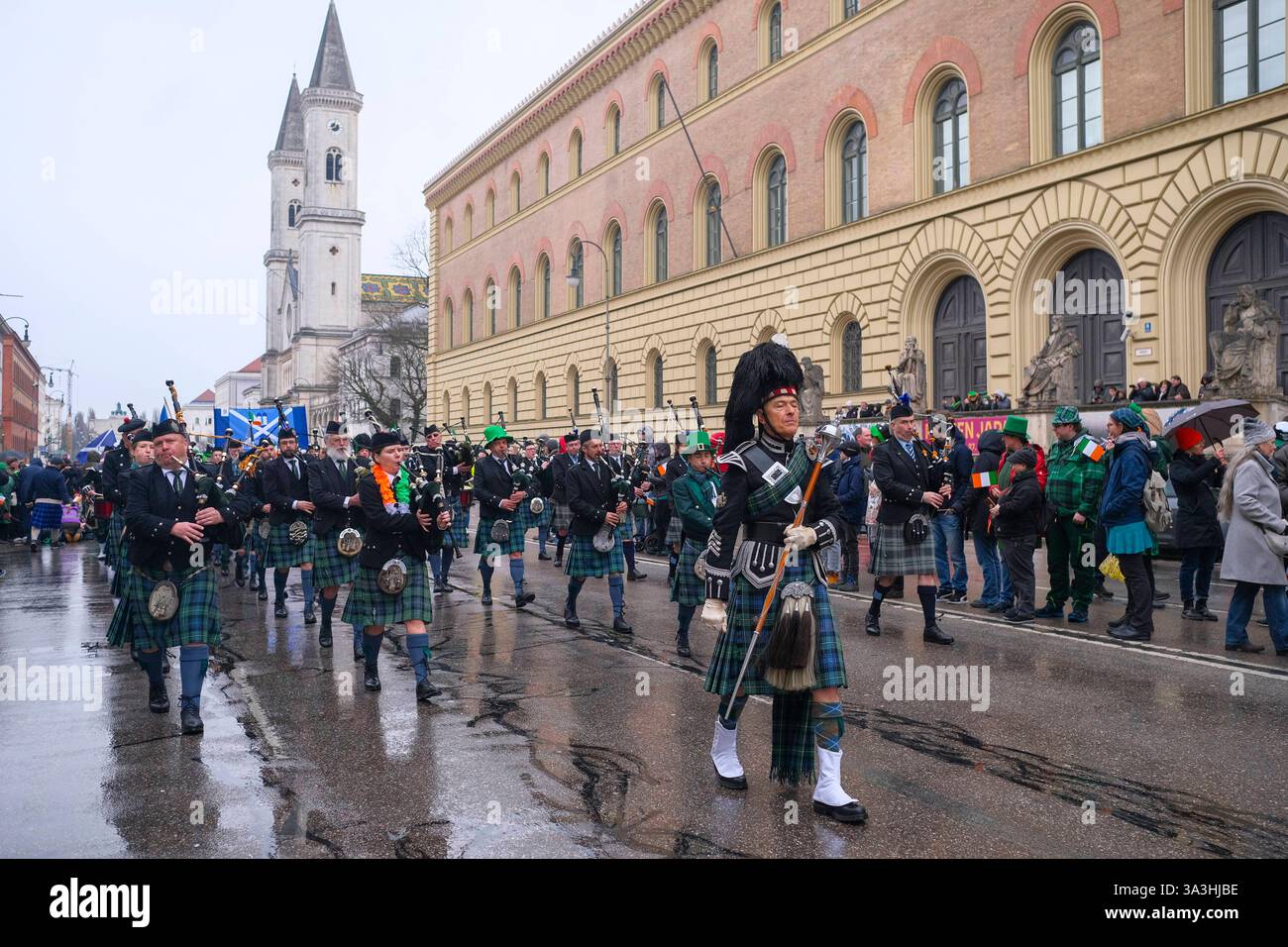 Dudelsack Bläser auf St. Patricks Day Parade Dudelsackbläser in ...