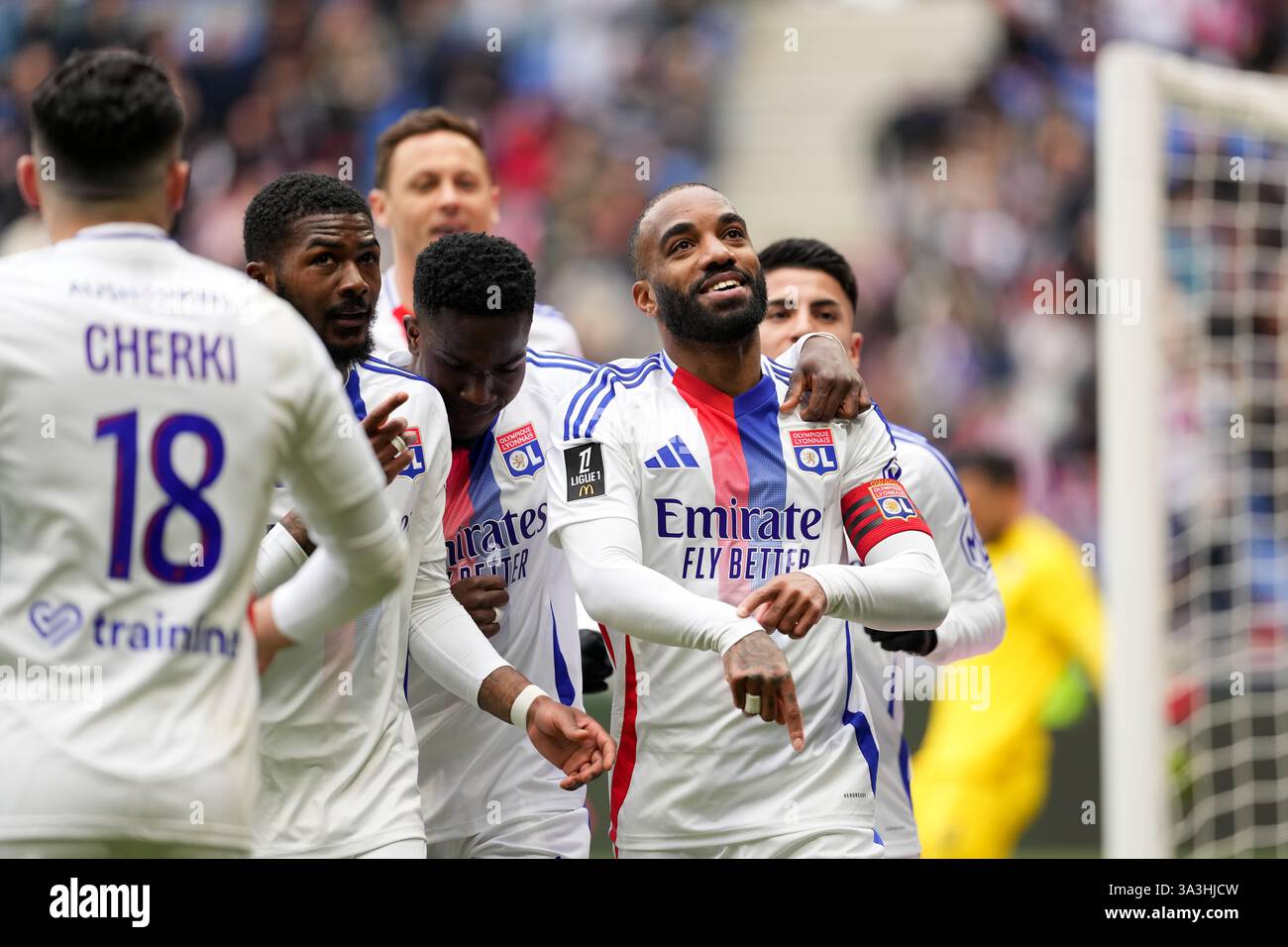 10 Alexandre LACAZETTE (ol) during the Ligue 1 McDonald's match between Lyon and Le Havre at ...