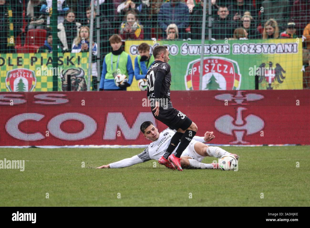 Krakow, Poland, 16th March, 2025, football 2024 2025 PKO BP Ekstraklasa ...