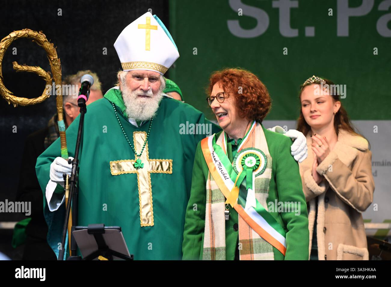 Munich, Germany. 16th Mar, 2025. Wolfgang Schramm, in the role of St ...