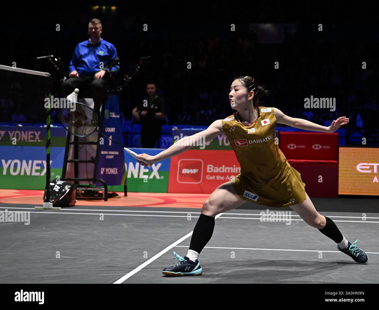 Utilita Arena, Birmingham, UK. 16th Mar, 2025. 2025 YONEX All England Open Badminton ...