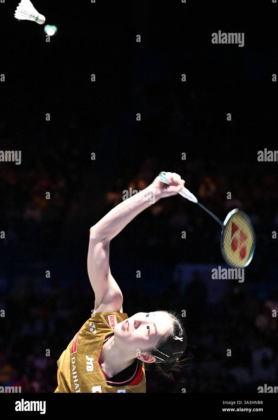 16th March 2025, Utilita Arena, Birmingham, England; 2025 YONEX All England Open Badminton ...