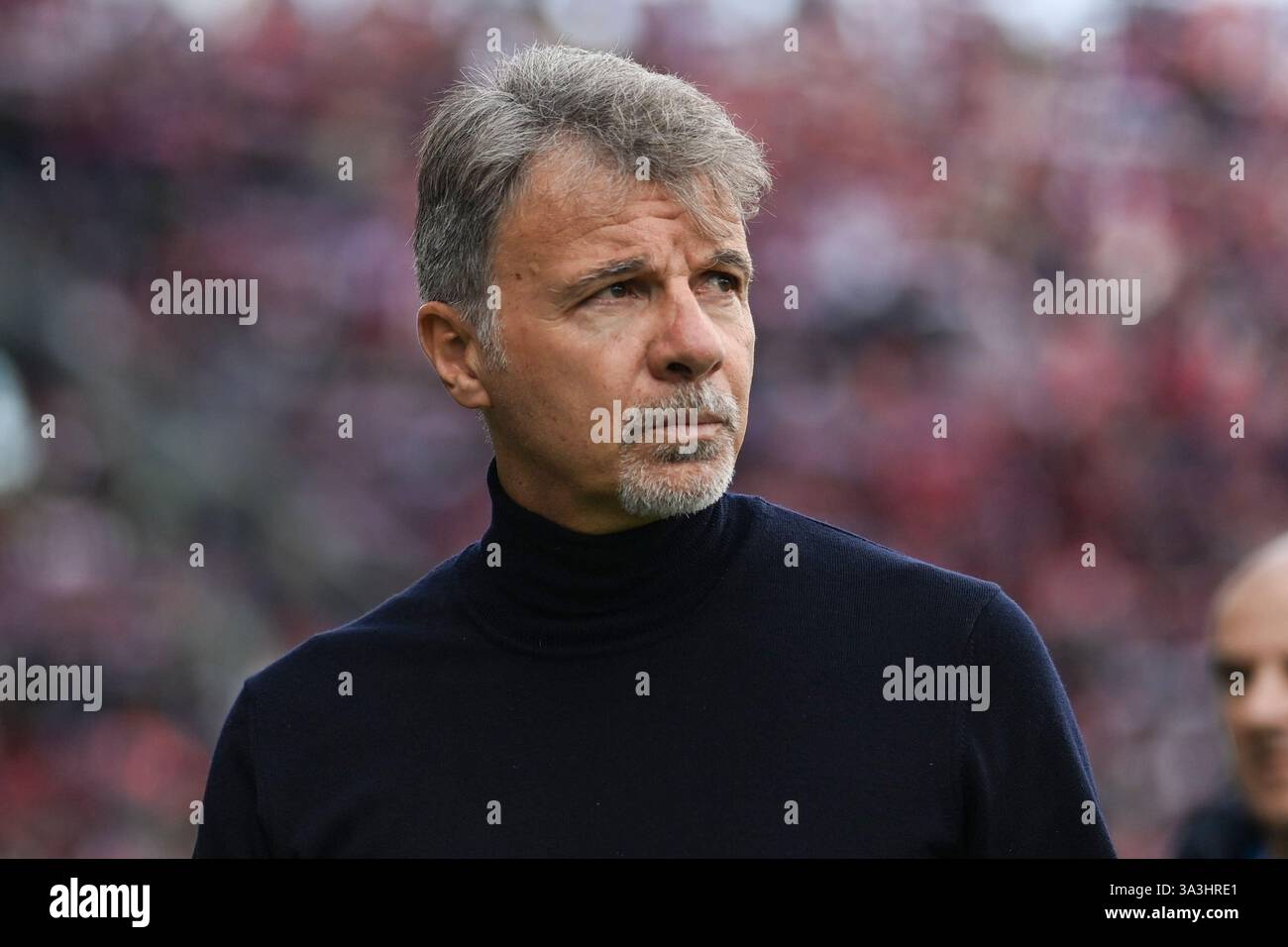 Bologna, Italy. 16th Mar, 2025. Marco Baroni (SS Lazio) portrait during ...