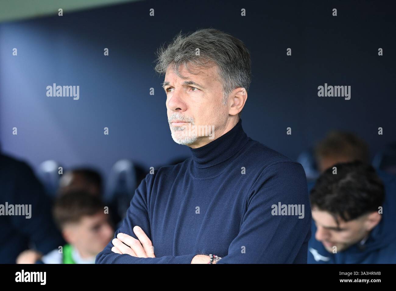 Bologna, Italy. 16th Mar, 2025. Marco Bartoni (SS Lazio) portrait ...
