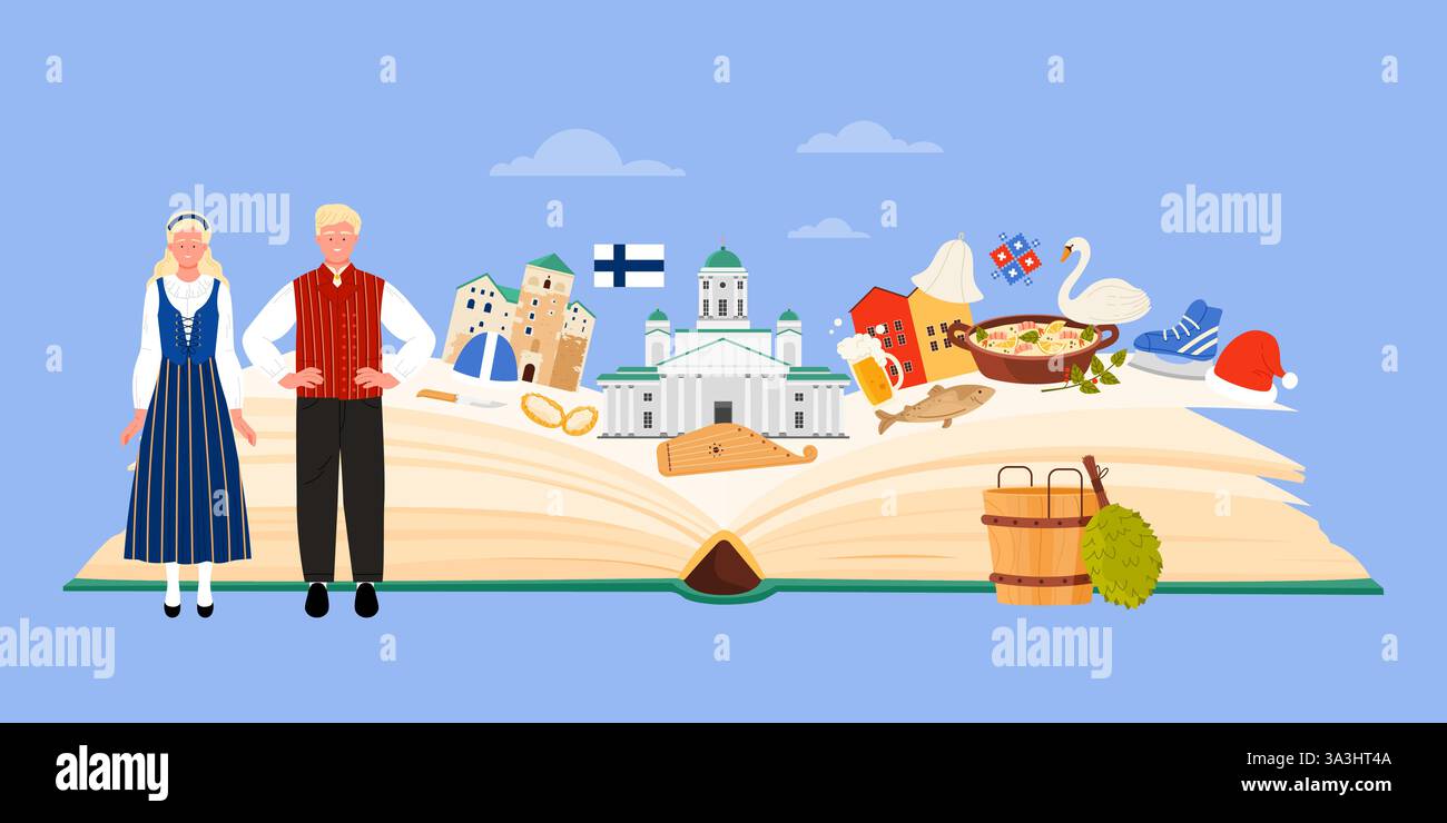 Finnish culture elements, architecture landmarks of Finland study in ...