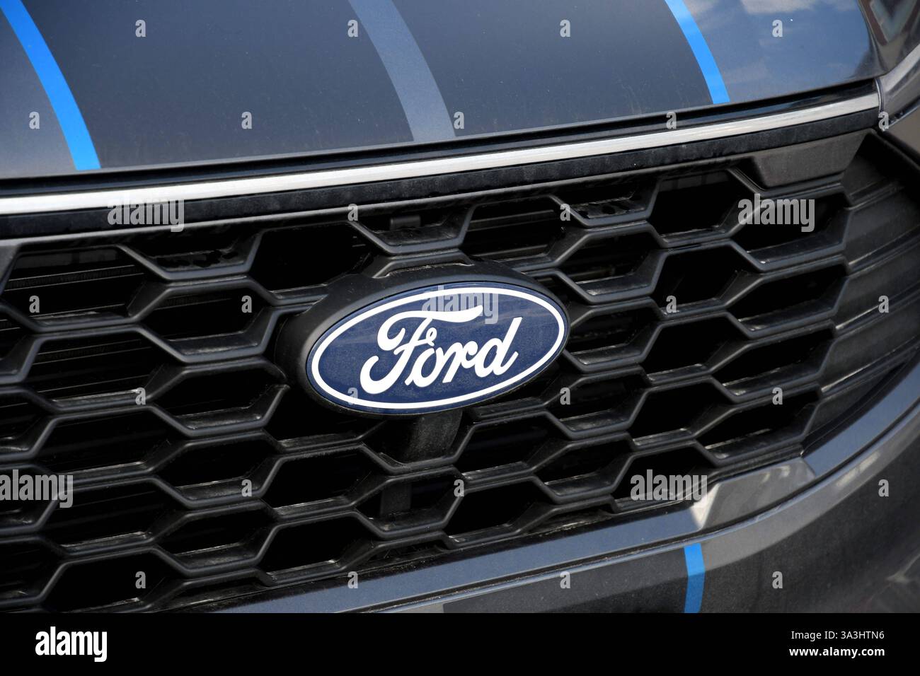 copenhagen/DenmarK/ 16 march 2025/Ford car dealer and electric car ...
