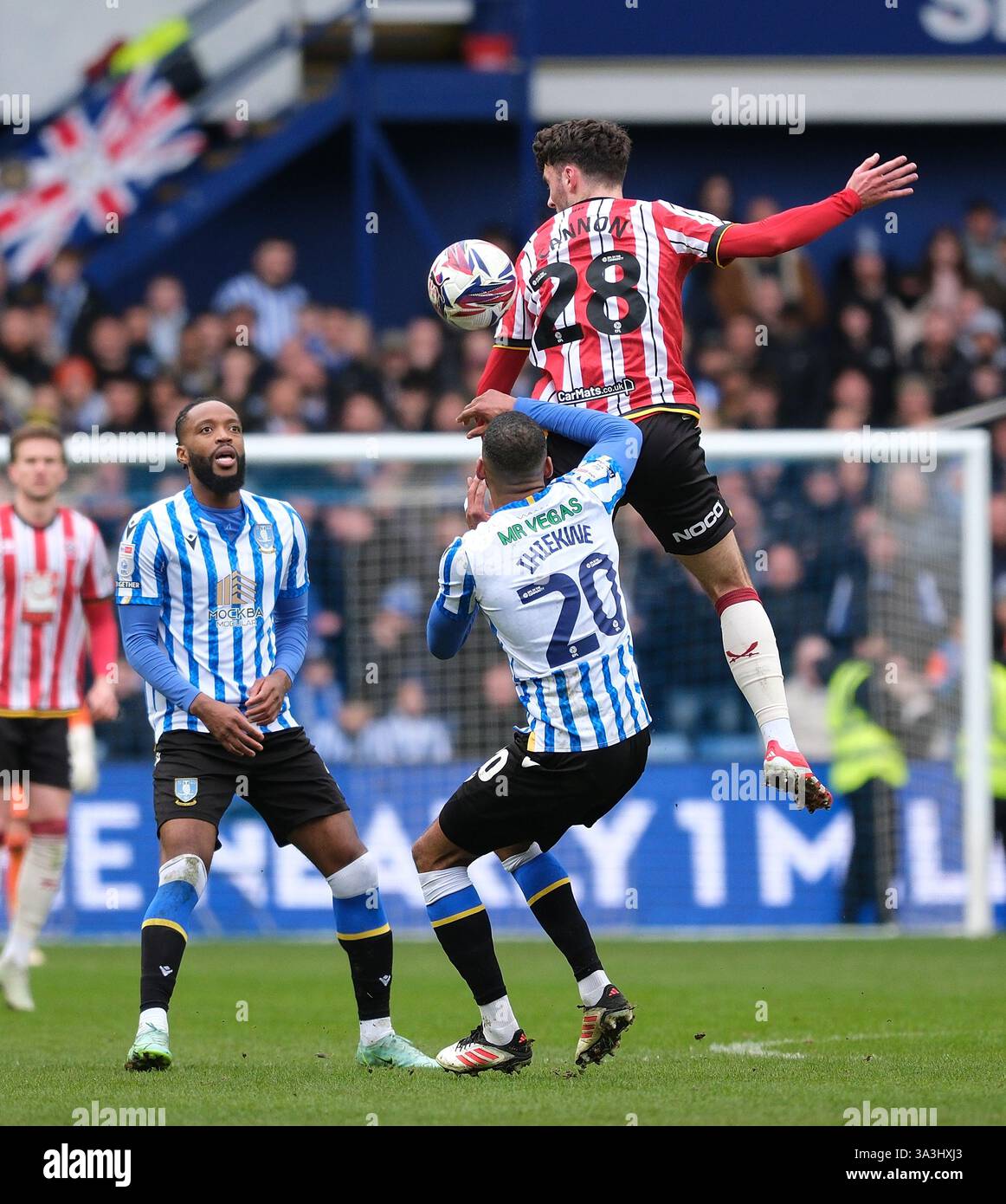Hillsborough Stadium, Sheffield, UK. 16th Mar, 2025. EFL Championship ...