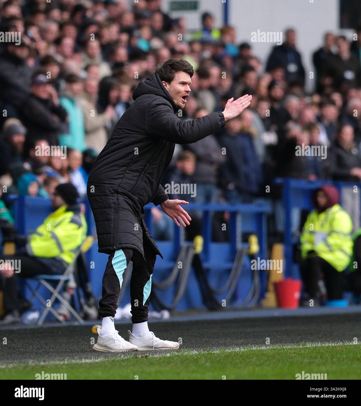 Hillsborough Stadium, Sheffield, UK. 16th Mar, 2025. EFL Championship ...