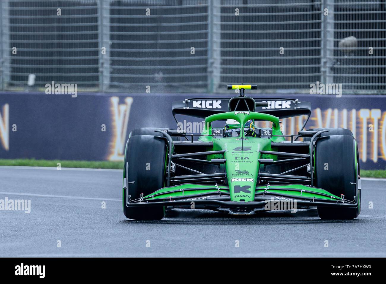 Melbourne, Australia. 16th Mar, 2025. #5 Gabriel Bortoleto BRE) Stake F1 Team Kick Sauber CHE ...