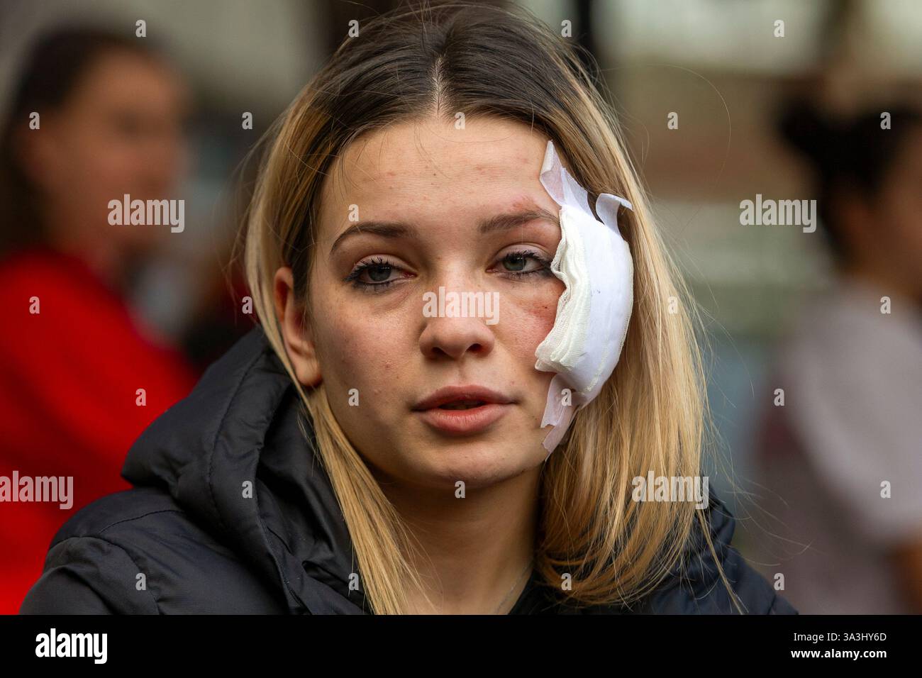 Maria Taseva, a 19 years-old survivor, who said her sister died in the ...