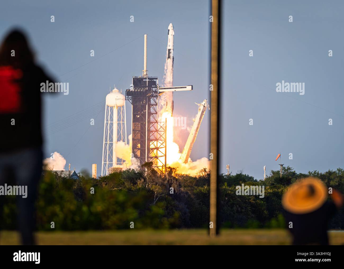 NASA SpaceX ISS Crew-10 Stock Photo - Alamy
