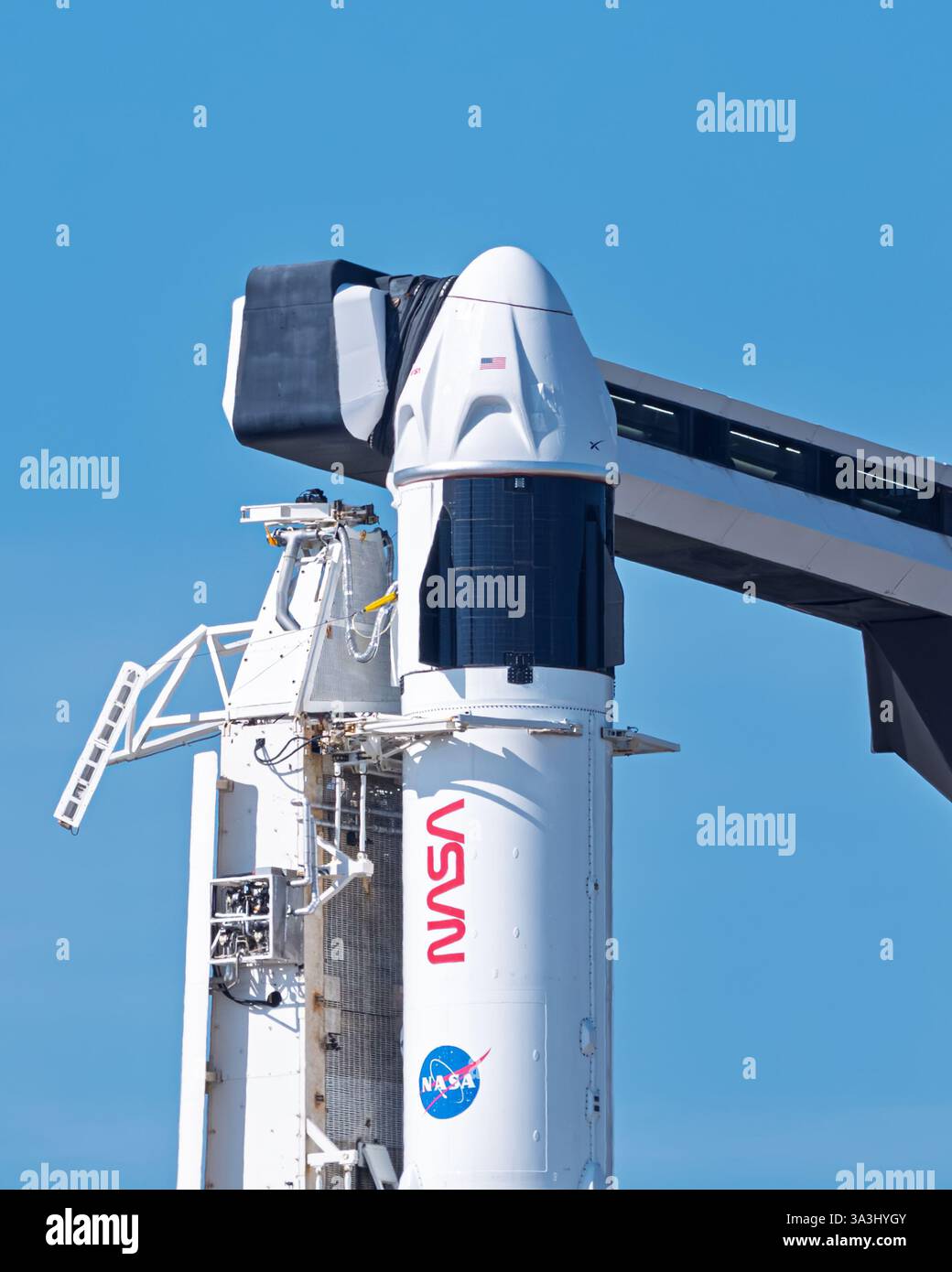 NASA SpaceX ISS Crew-10 Stock Photo - Alamy