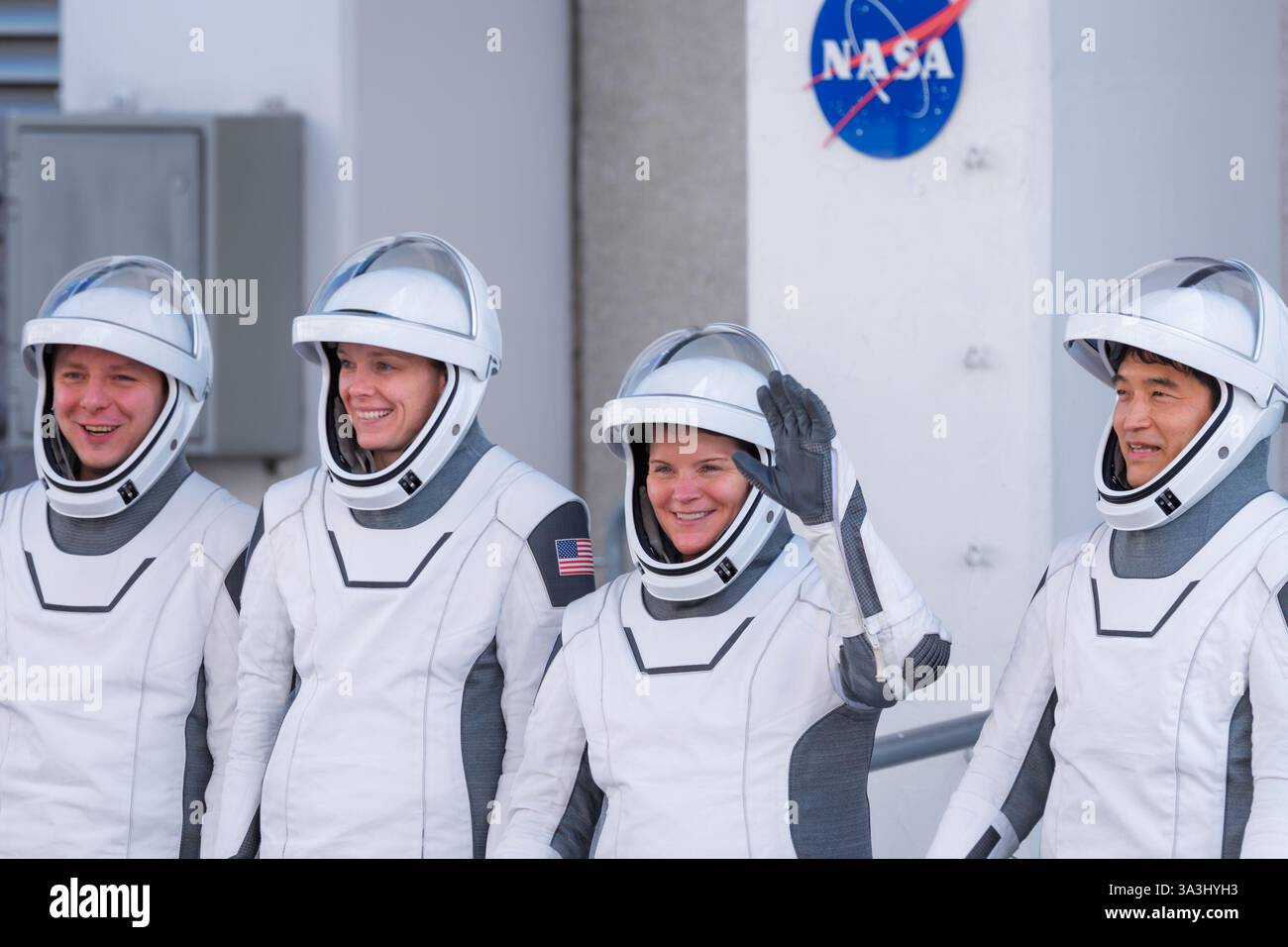NASA SpaceX ISS Crew-10 Stock Photo - Alamy