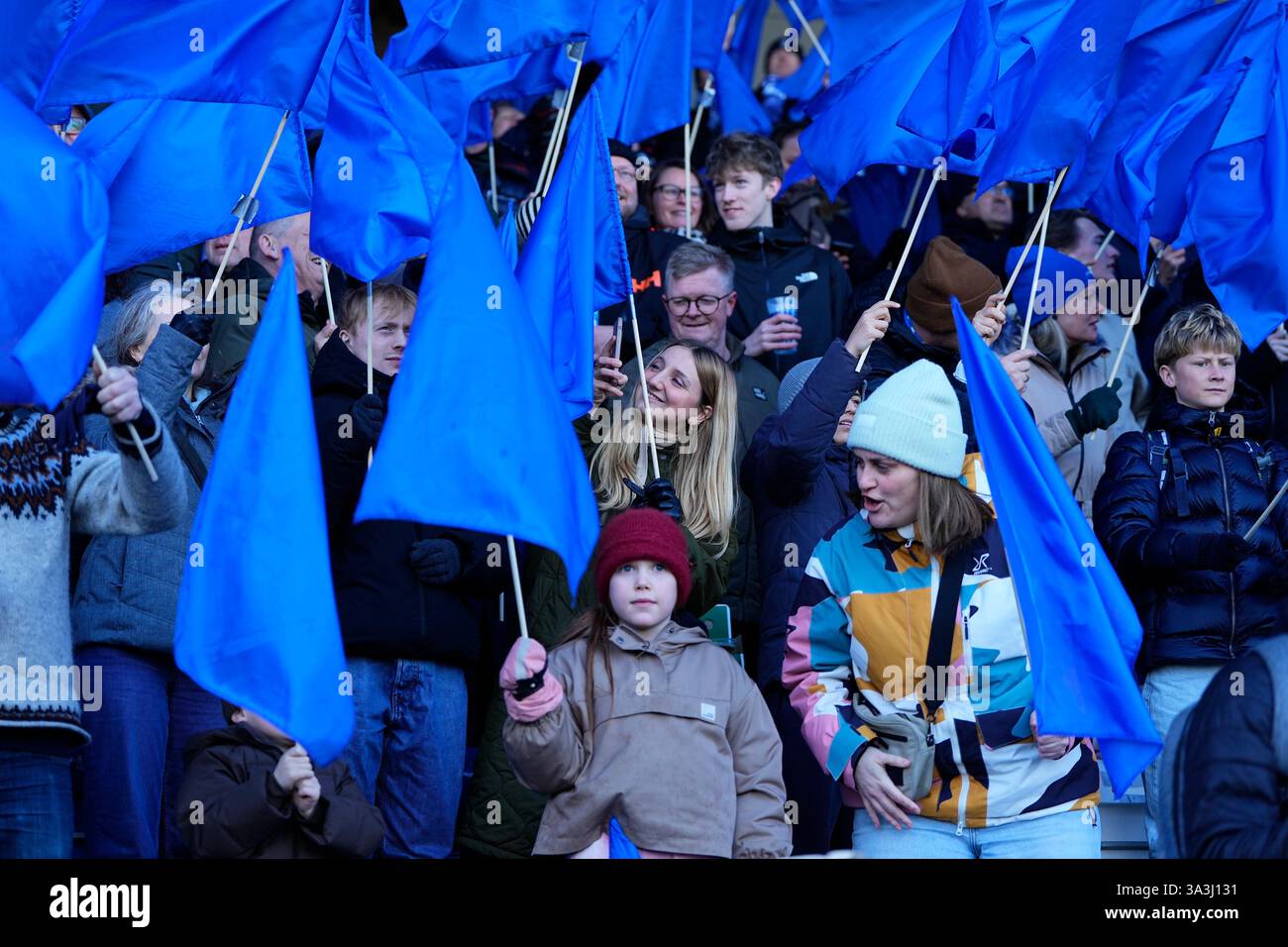 Lyngby, Denmark. 16th Mar, 2025. Superligakampen mellem Lyngby Boldklub ...
