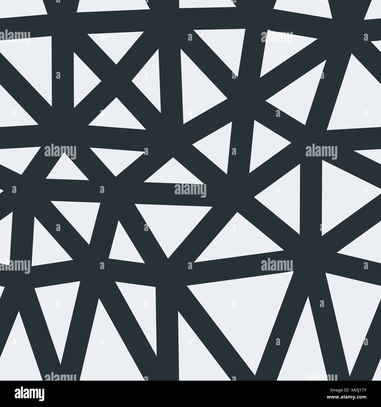 Mosaic background. Blue Grey color. Large triangles size. Heavy lines weight. Repeatable pattern ...