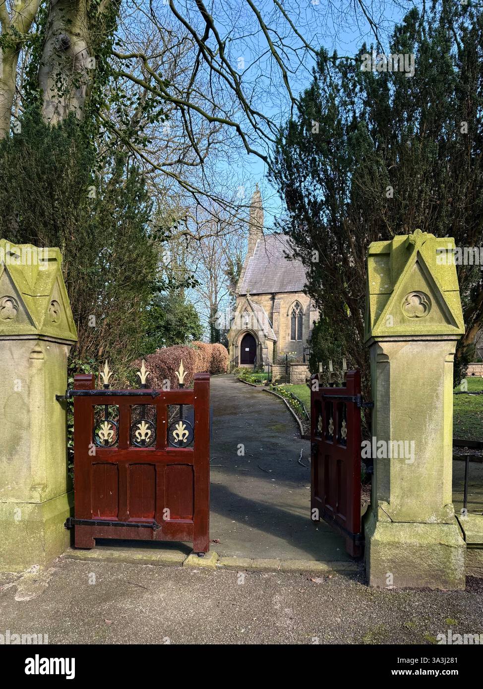 Catholic Church of St Mary and St James in Scorton Village , Lancashire ...