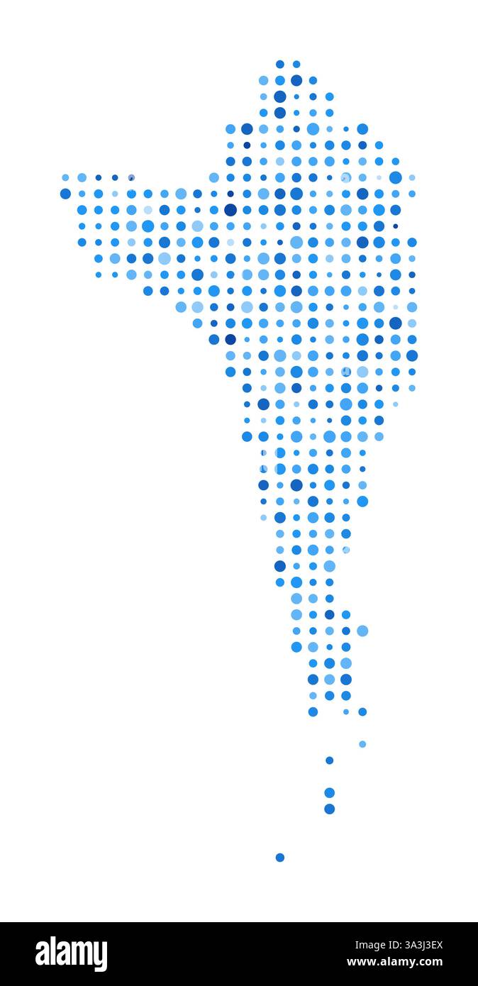 Phu Quoc Dot Map. Island Digital Style Shape. Phu Quoc vector image ...