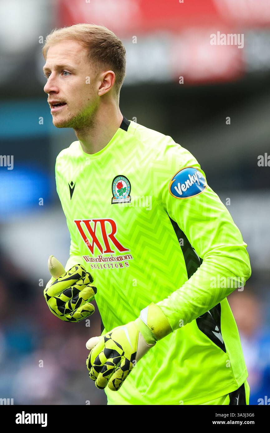 Blackburn Rovers goalkeeper Aynsley Pears during the Sky Bet ...