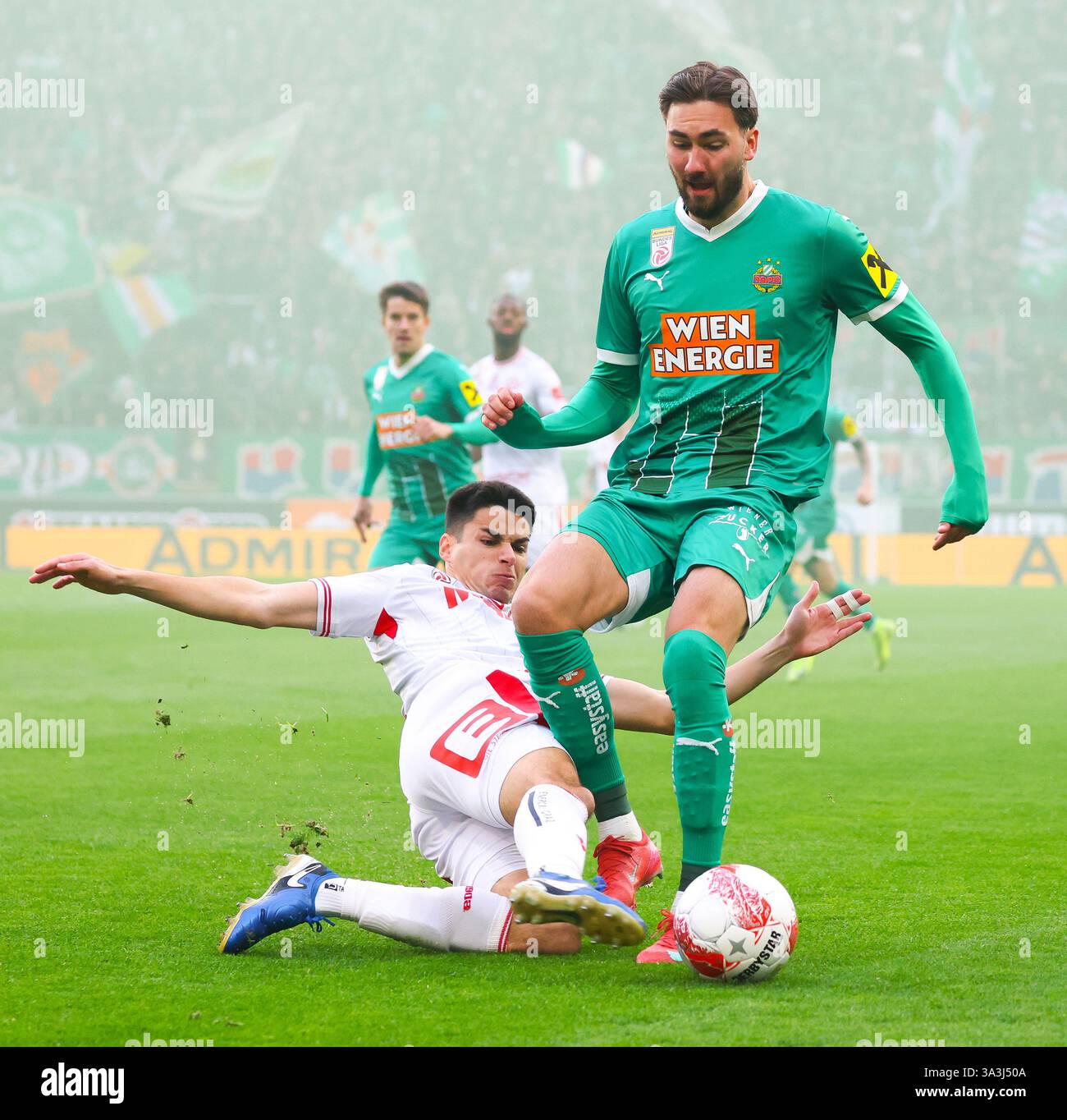 ABD0043 20250316 - WIEN - ÖSTERREICH: (v.l.) Milos Jovicic (GAK) und ...