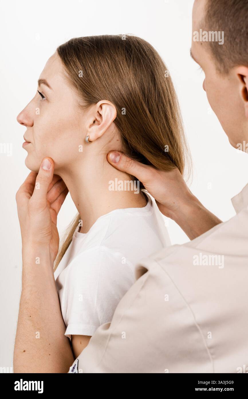 Movement assessment or joint mobilization. Muscle release. Orthopedic ...