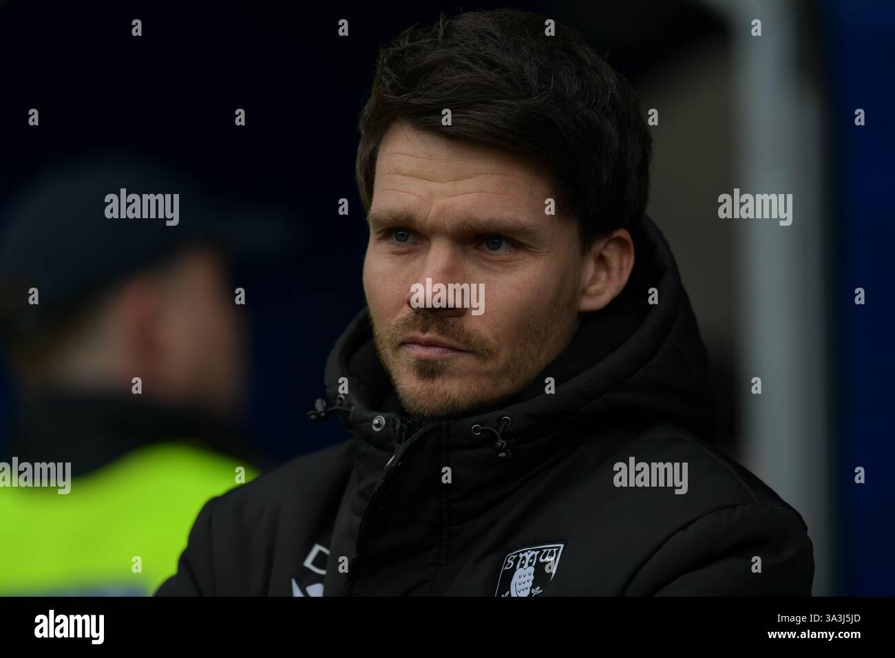 Sheffield, UK. 16th March, 2025. Sheffield Wednesday's Manager Danny ...