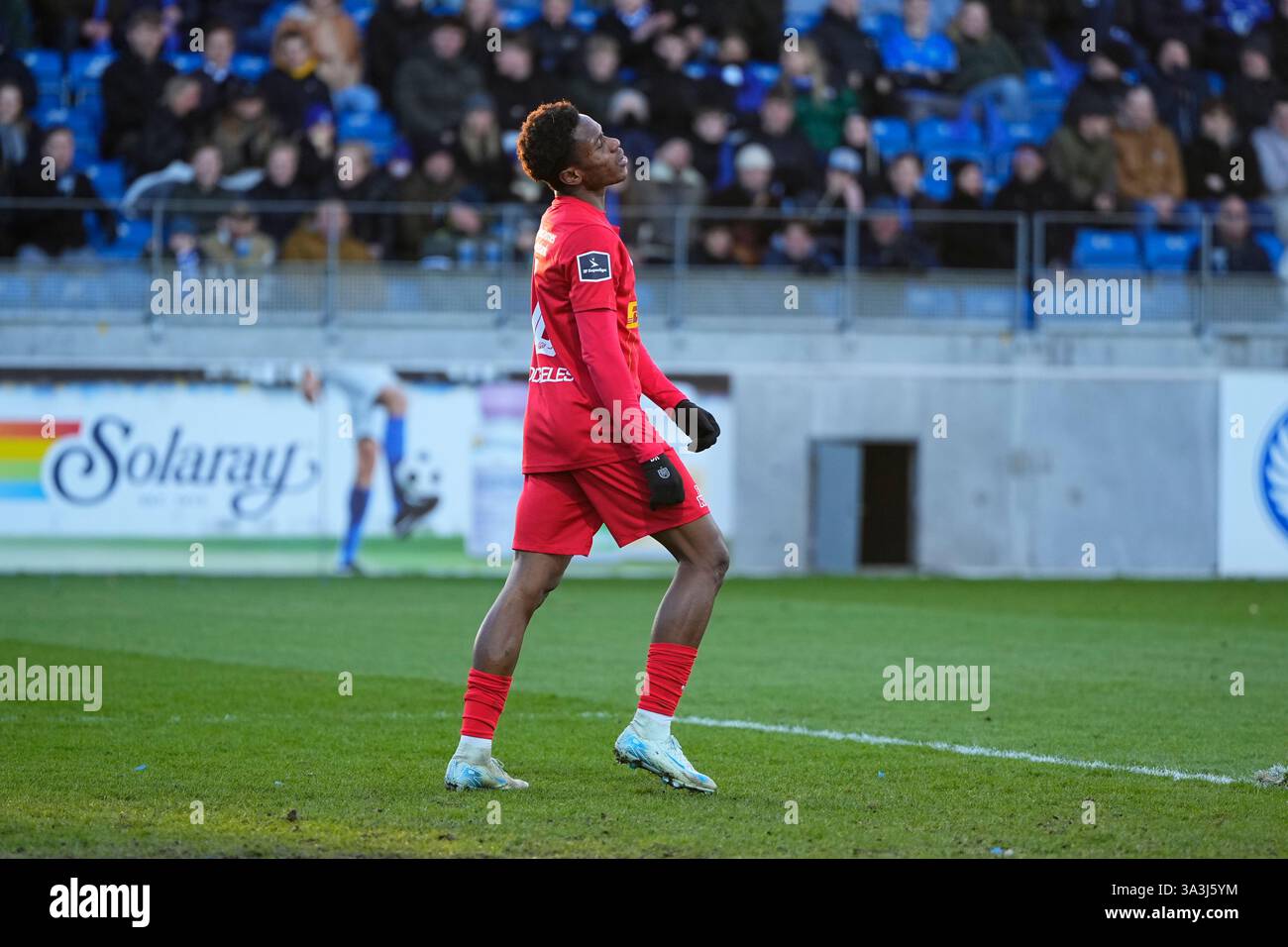 Lyngby, Denmark. 16th Mar, 2025. Superligakampen mellem Lyngby Boldklub ...