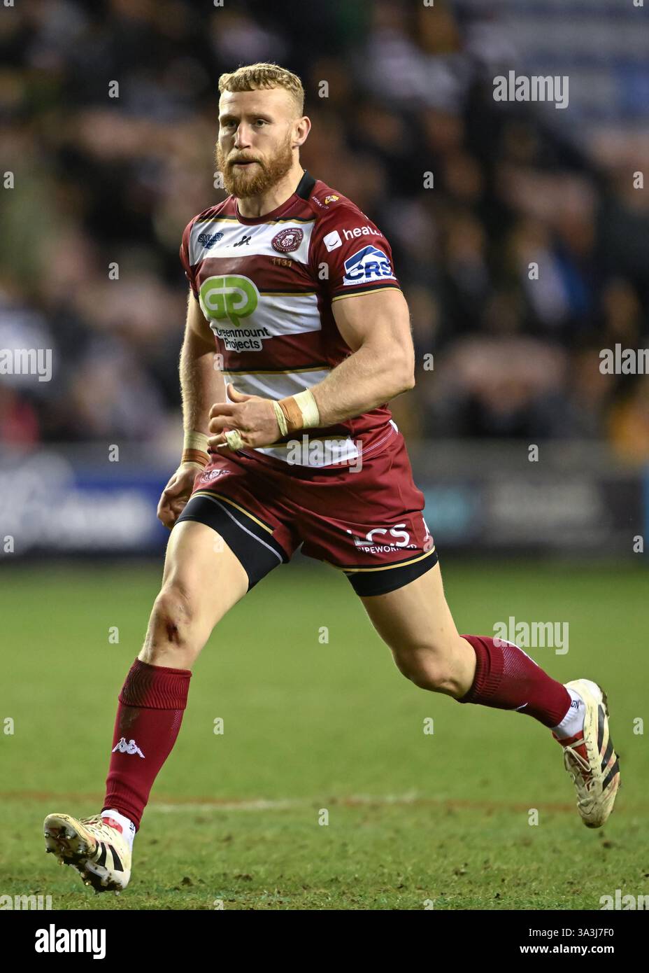 Wigan Warriors' Luke Thompson during the Betfred Challenge Cup match at ...