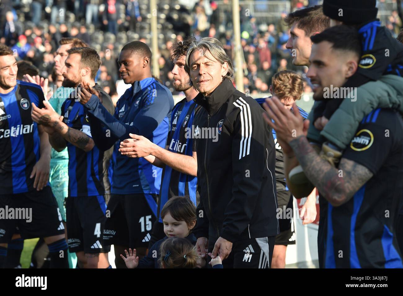 Pisa, Italy. 16th Mar, 2025. Head coach of Pisa Filippo Inzaghi ...