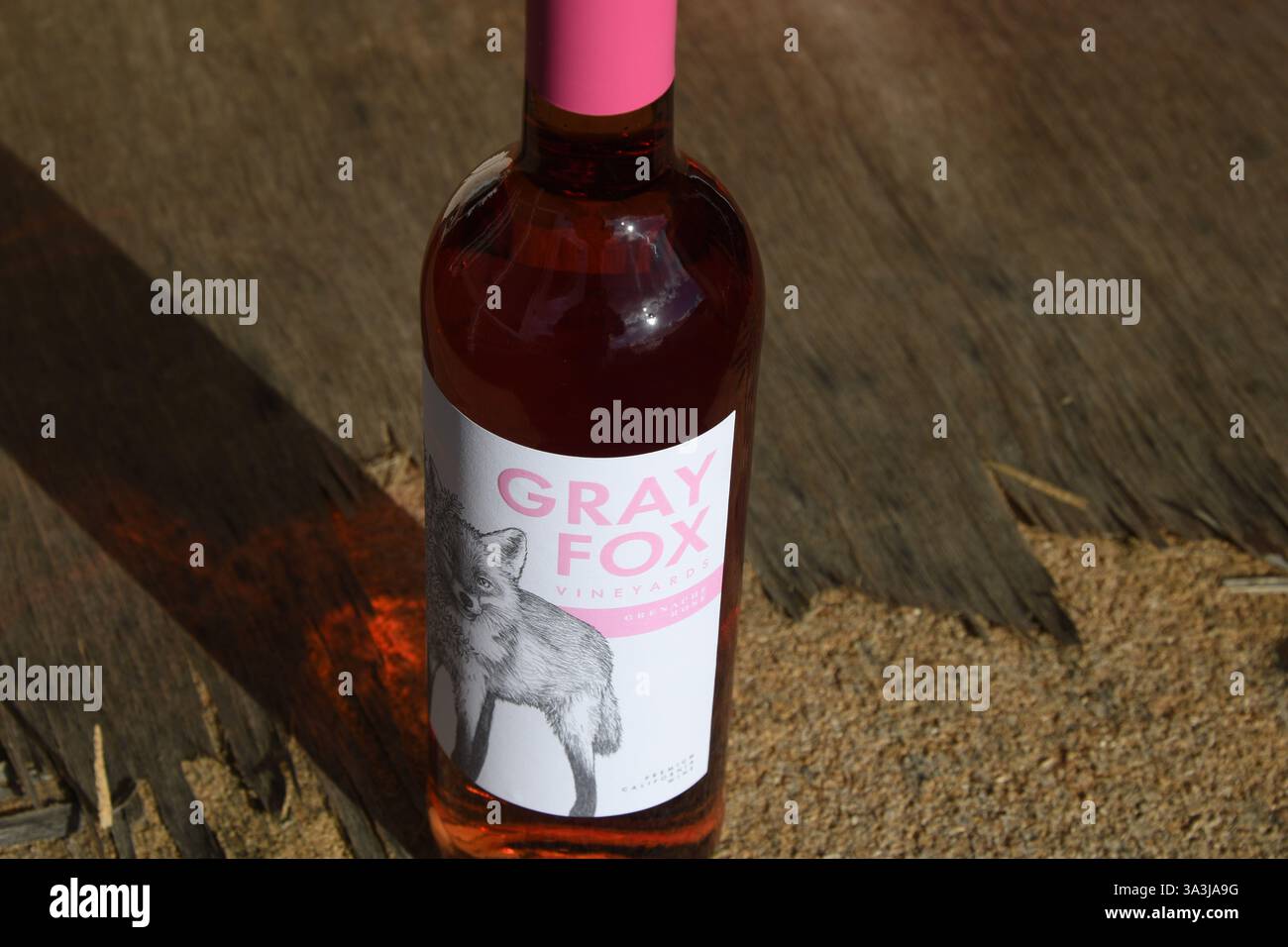 Copenhagen/ DenmarK/16 MARCH 2025/ Premium california wine gray fox ...