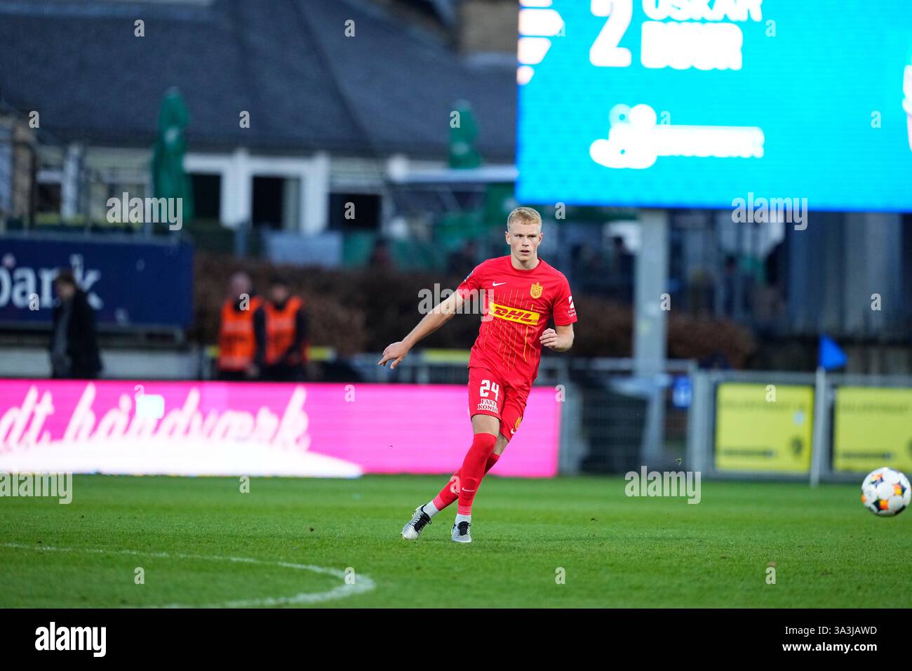 Lyngby, Denmark. 16th Mar, 2025. Superligakampen mellem Lyngby Boldklub ...