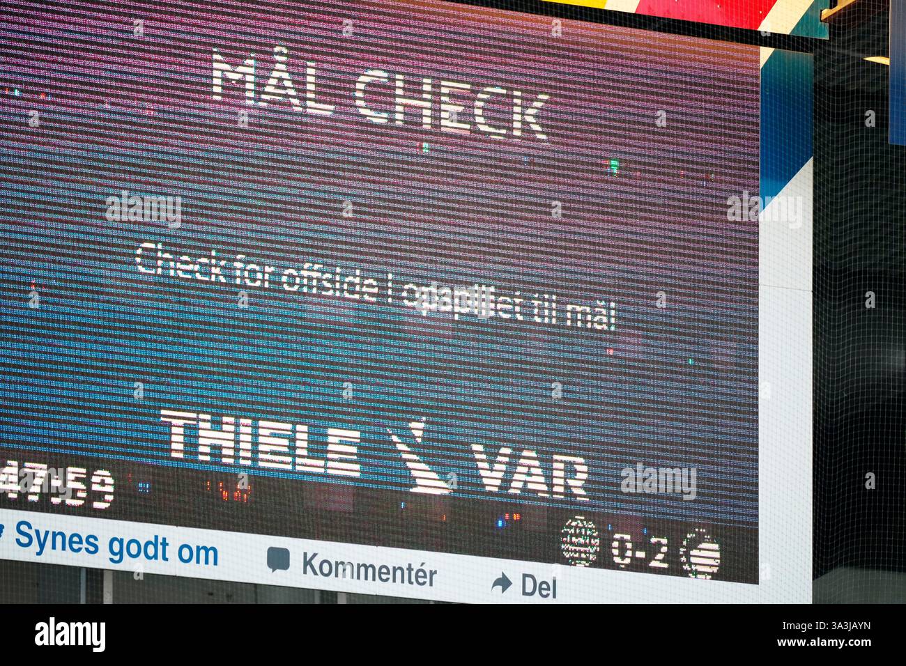 Viborg, Denmark. 16th Mar, 2025. Superligakampen mellem Viborg FF og FC ...