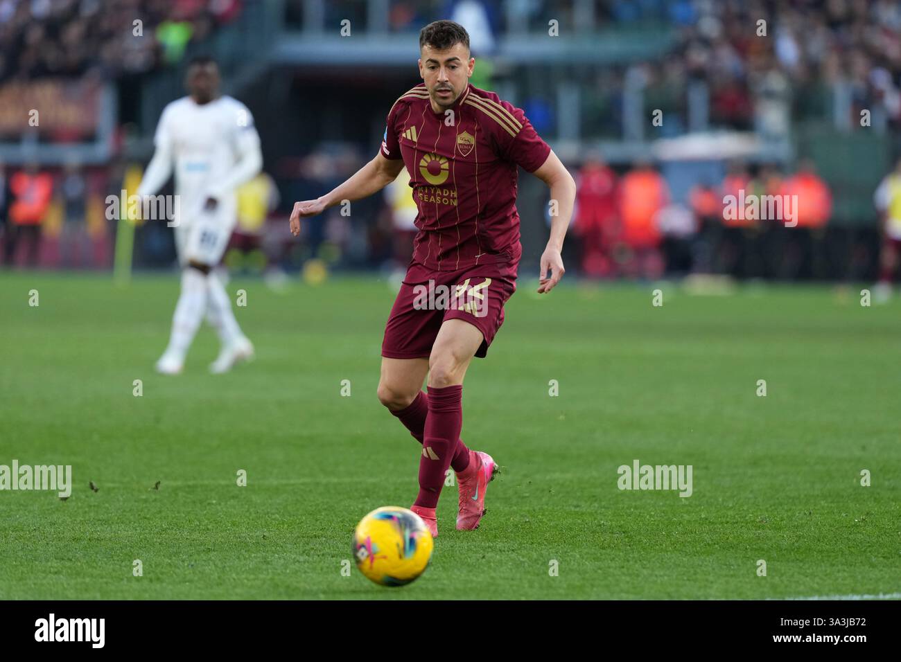 Rome, Italy. 16th Mar, 2025. Stephan El Shaarawy of AS Roma during the ...